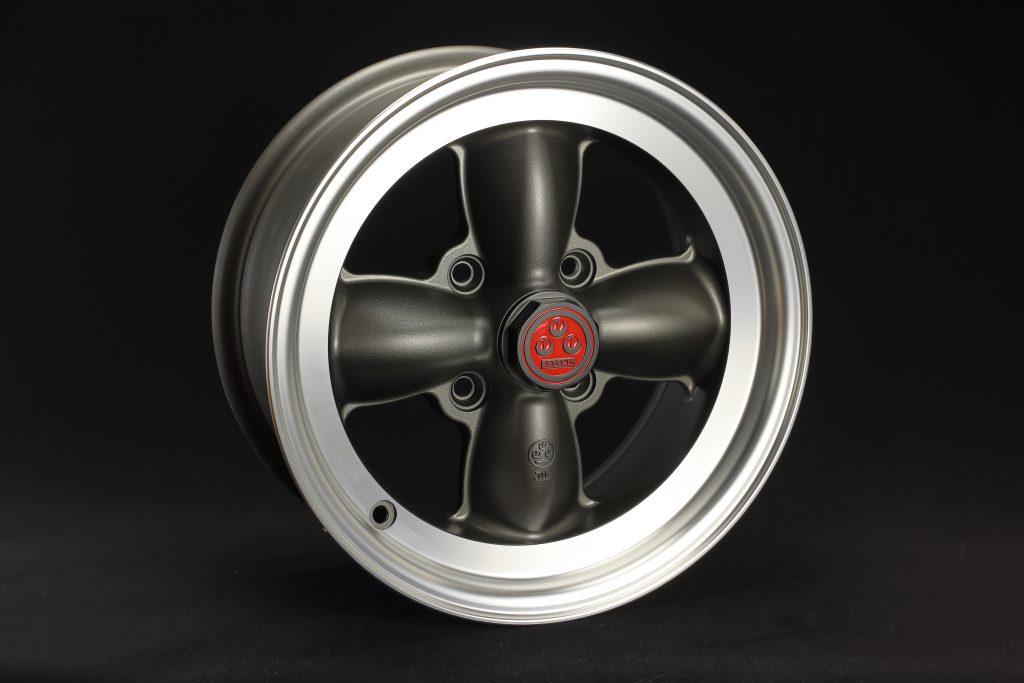 アルミ 4S 14-65 +14.5 114.3/4 ブラック/リム切削 | レーシングサービスワタナベ